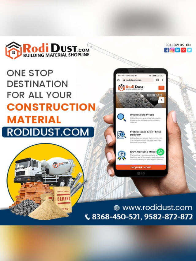 Building Material Supplier in Gurgaon - Rodidust